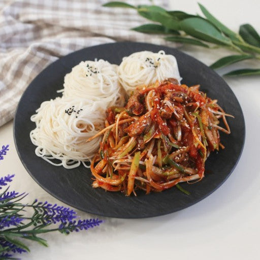 [ZIPMEAL]골뱅이 무침 + 파스타소면🌶 Sea Snail Salad with Spicy Sauce + pasta – J&G ...